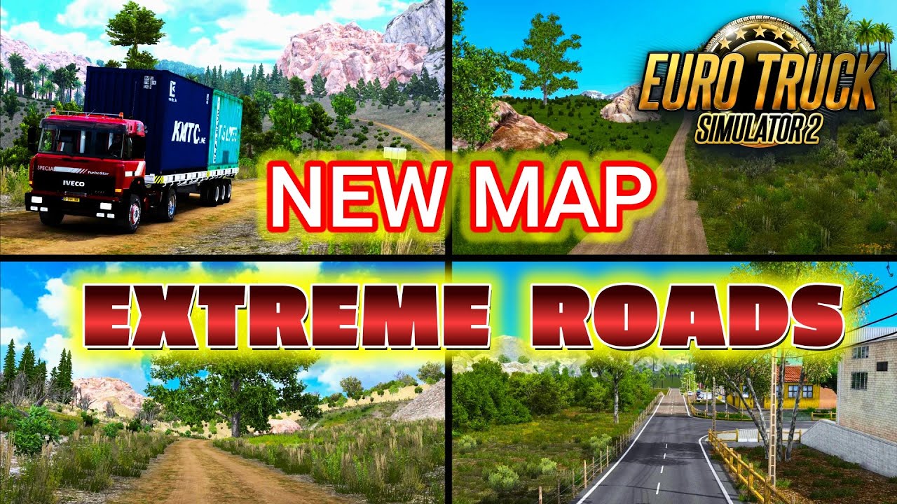 ETS2 NEW MAP EXTREME v1.5.3 | 1.53 AND 1.54 ETS2 | Best ETS2 Map for ...