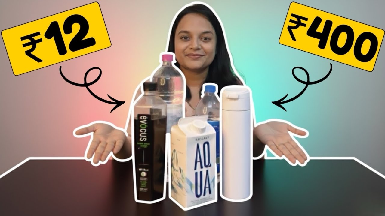Cheap vs Expensive Water Challenge 🙂| Trying Celebrity Luxury Water ...