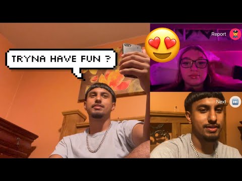 Going On Monkey App Late At Night **She flashed me**😳