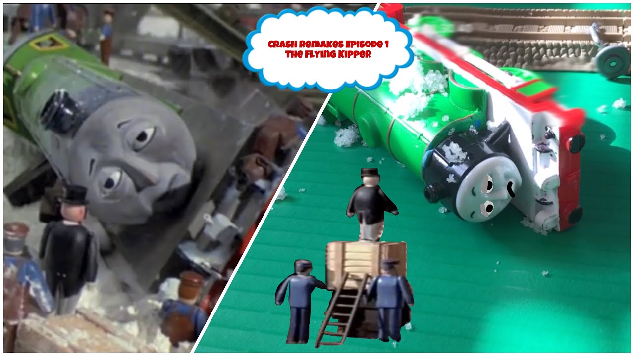 Thomas and Friends | The Flying Kipper Crash Scene Remake! | Episode 1 ...