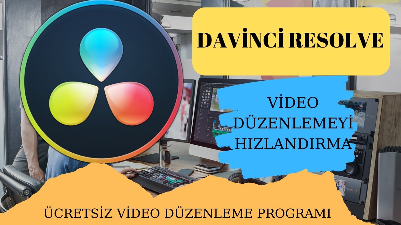 Davinci Resolve -22- Video Düzenlemede Yavaşlamayı Hızlandırın - YouTube