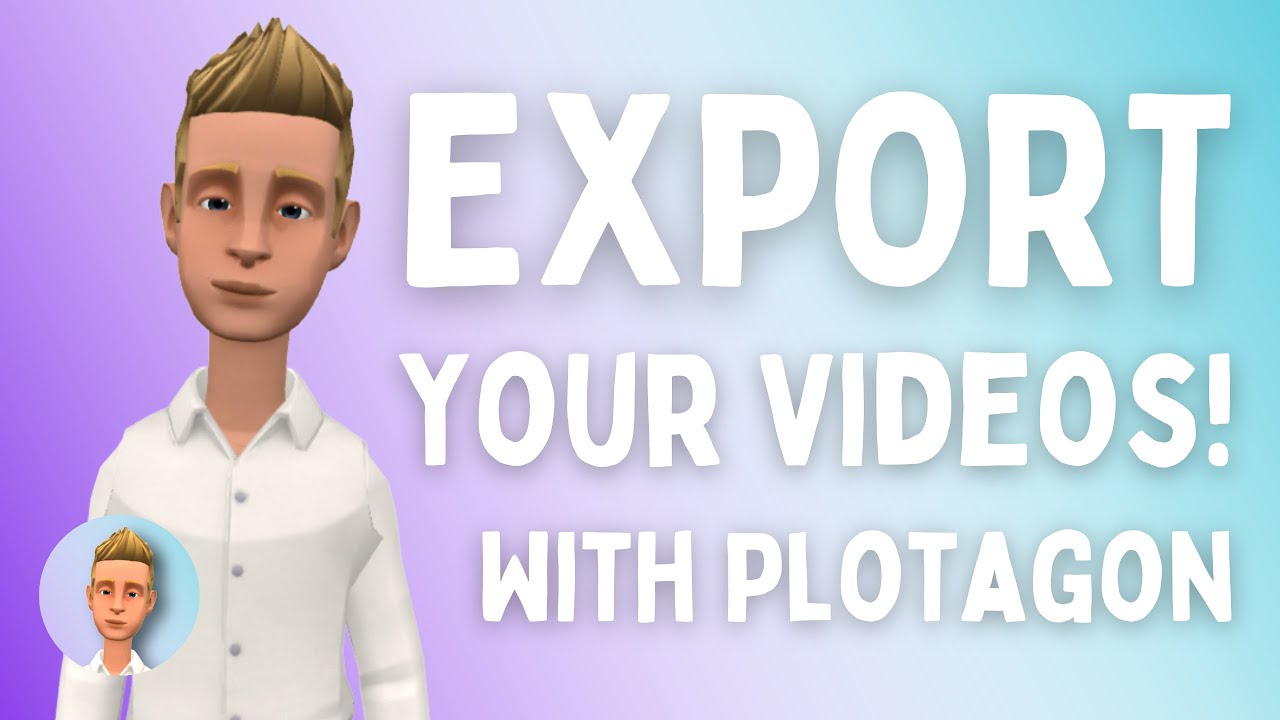 How to Export a Video in Plotagon! (iPhone - Moblie) - YouTube