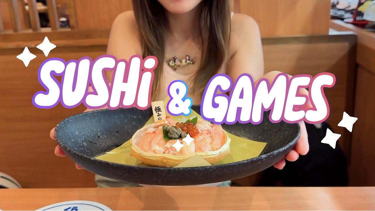Revolving Sushi but with Games, Capsule Toys, Kura Sushi くら寿司 , Japan ...