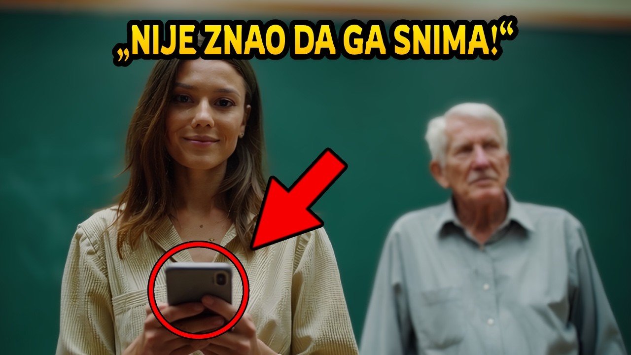 PROFESOR JU JE PONIZIO PRED SVIMA — NIJE ZNAO DA GA SNIMA - YouTube