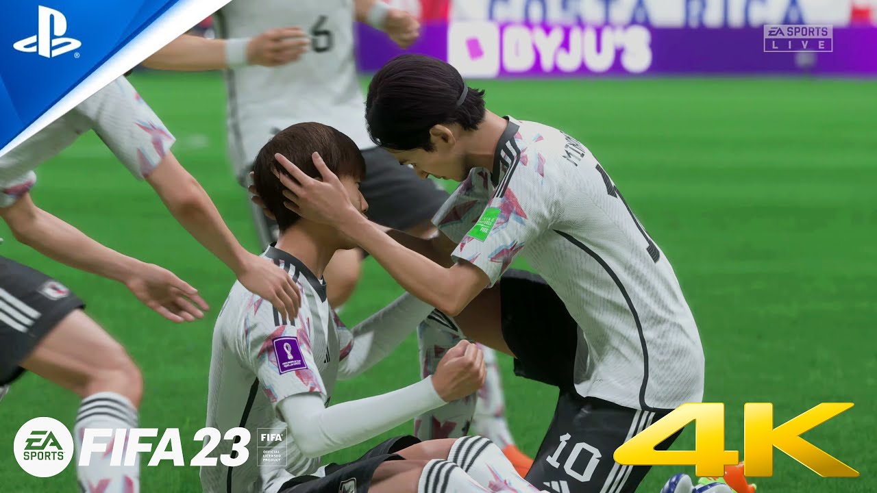 FIFA 23 - Japan vs Costa Rica - FIFA World Cup 2022 Group Stage Match ...