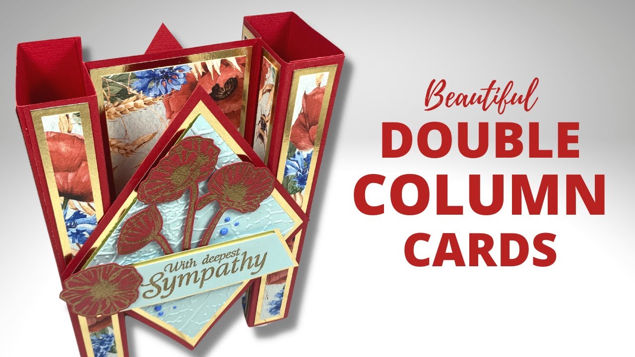 Beautiful Double Column Cards | Portrait or Landscape - YouTube