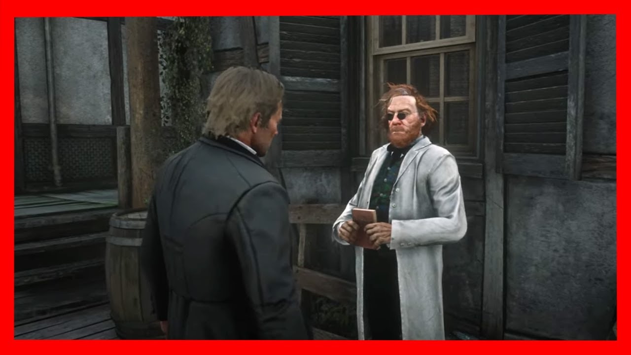 What is this crazy scientist actually trying to say? - RDR2 - YouTube