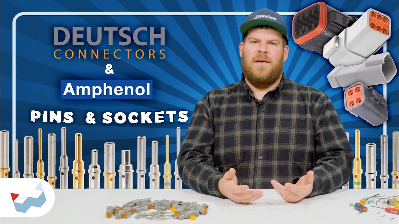 Get to Know Deutsch and Amphenol Pins and Sockets - YouTube