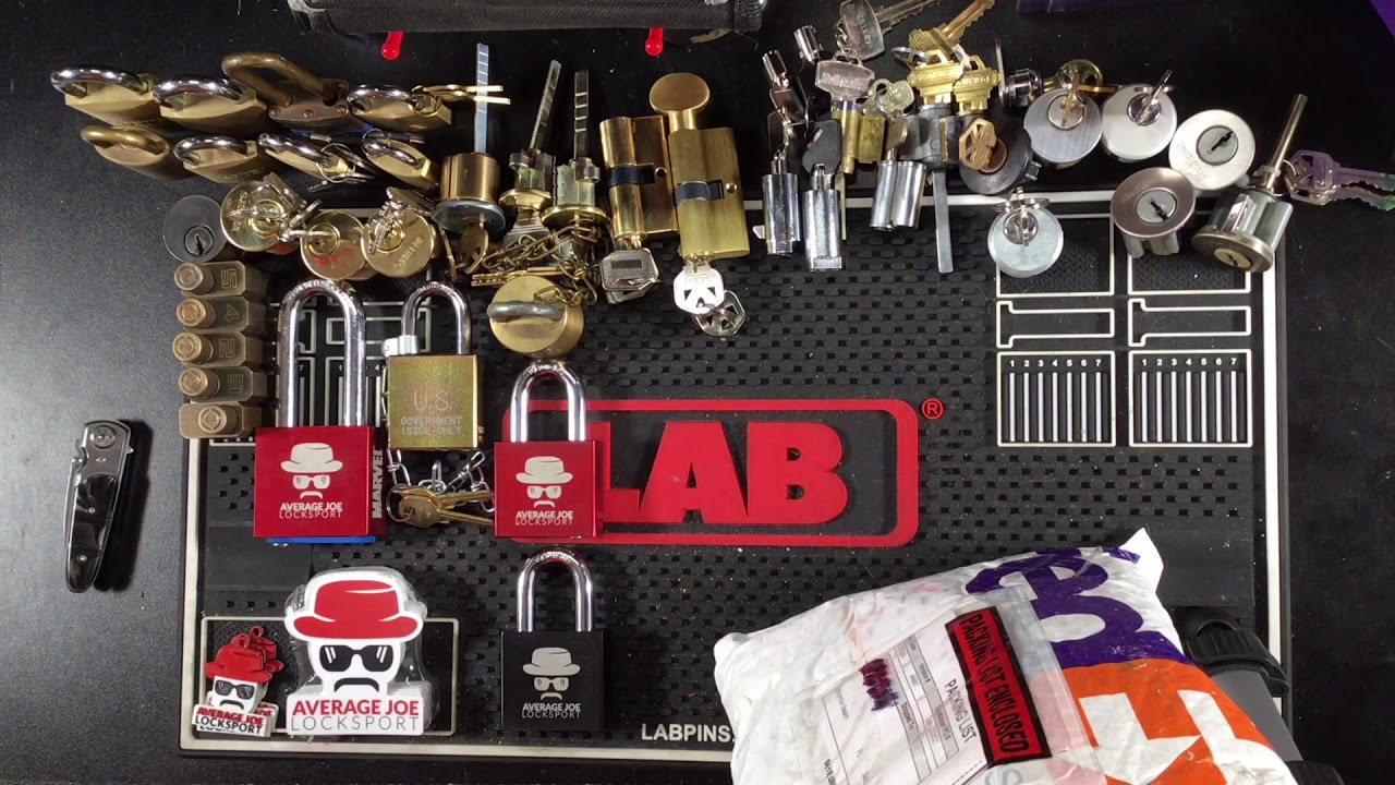 All my new locks my custom locks my brass locks my stickers and ...