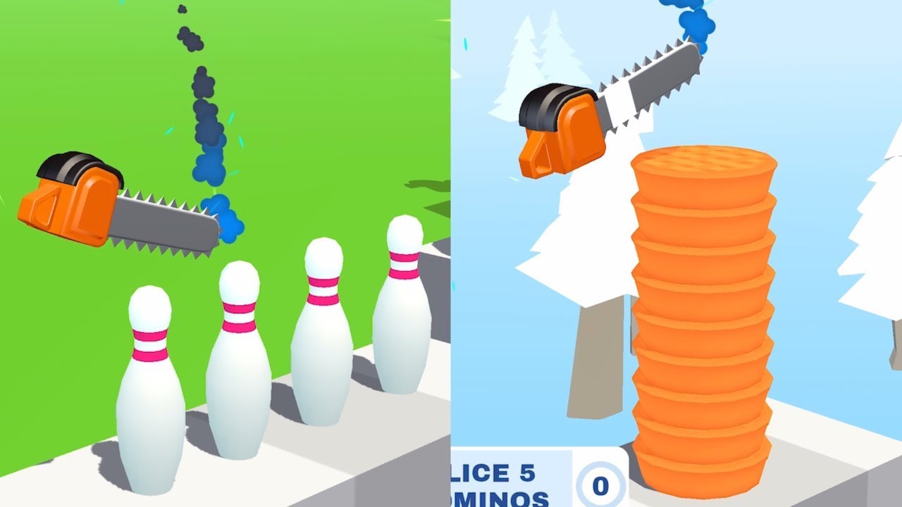 Slice It All - Very Satisfying And Relaxing ASMR Slicing Game - YouTube