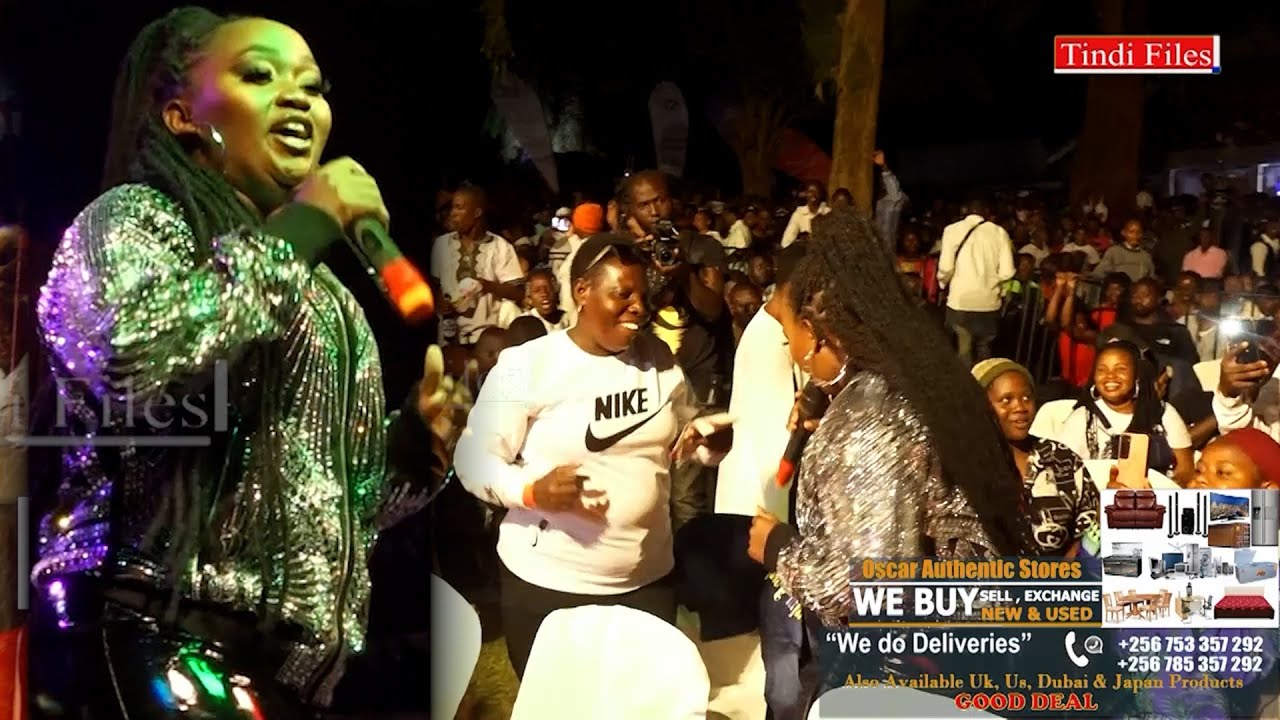 Talented Carol Nantongo Turns the crowd upside down In a Live ...