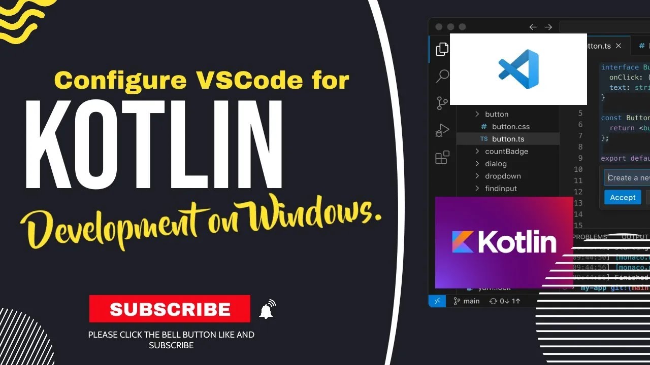 How to Install Kotlin & Run Kotlin Code in VS Code (Step-by-Step Beginner Tutorial) - YouTube