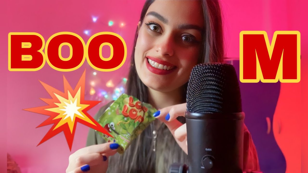 ASMR | MOUTH SOUNDS ASMR With SPARKLING GUM 💥😍 | extra tingles RELAXING ...
