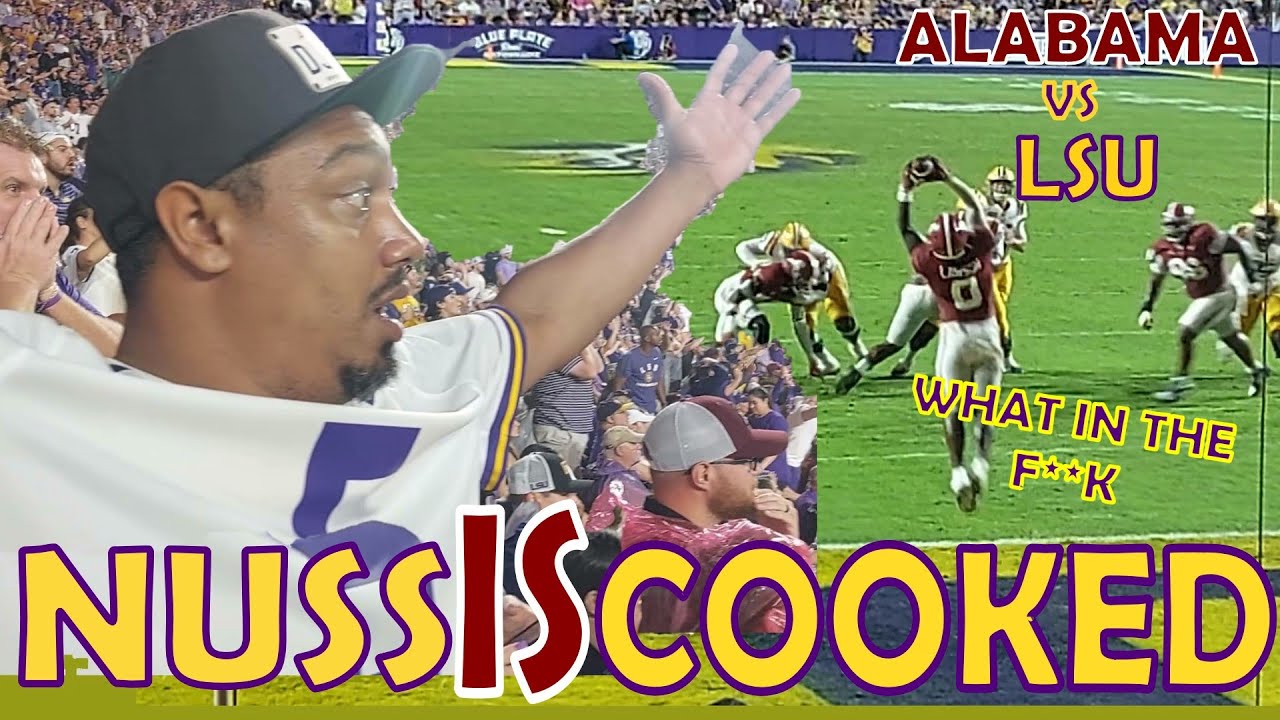 Nuss Is Cooked!! (Alabama vs LSU Vlog 2024) Saverage LIVE Vlogs ...