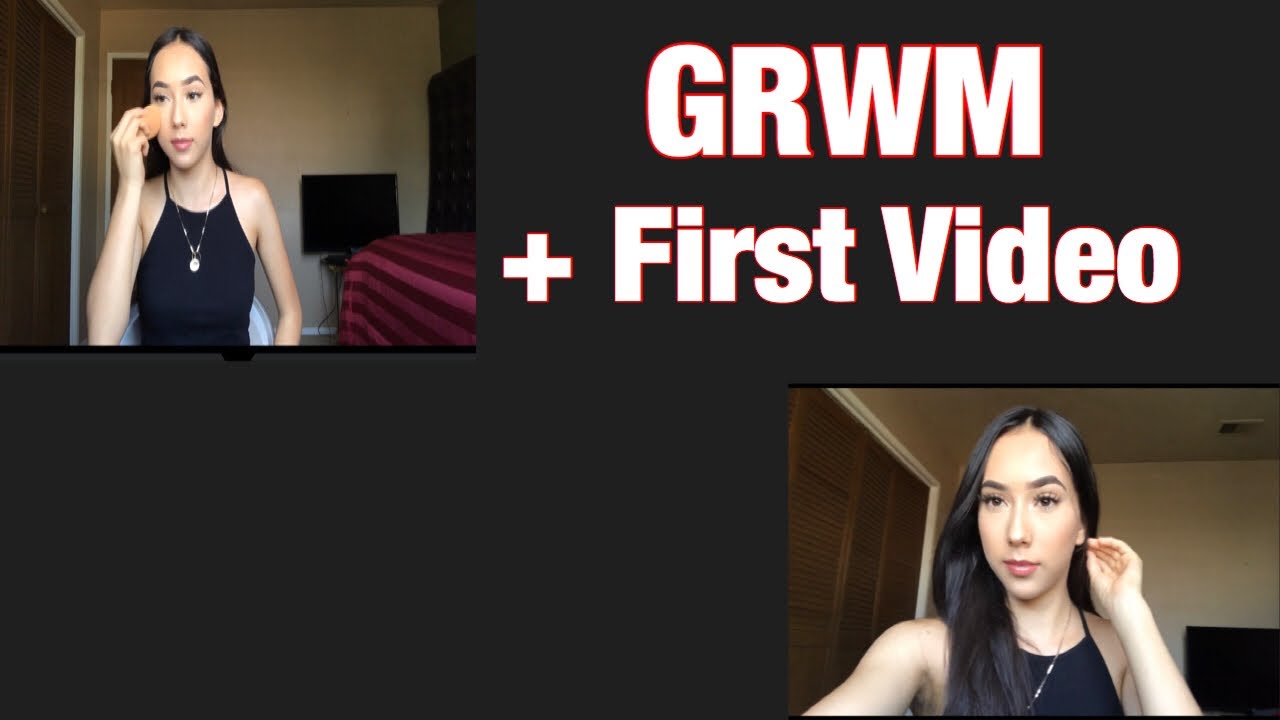 GRWM/First YouTube Video 🖤 - YouTube