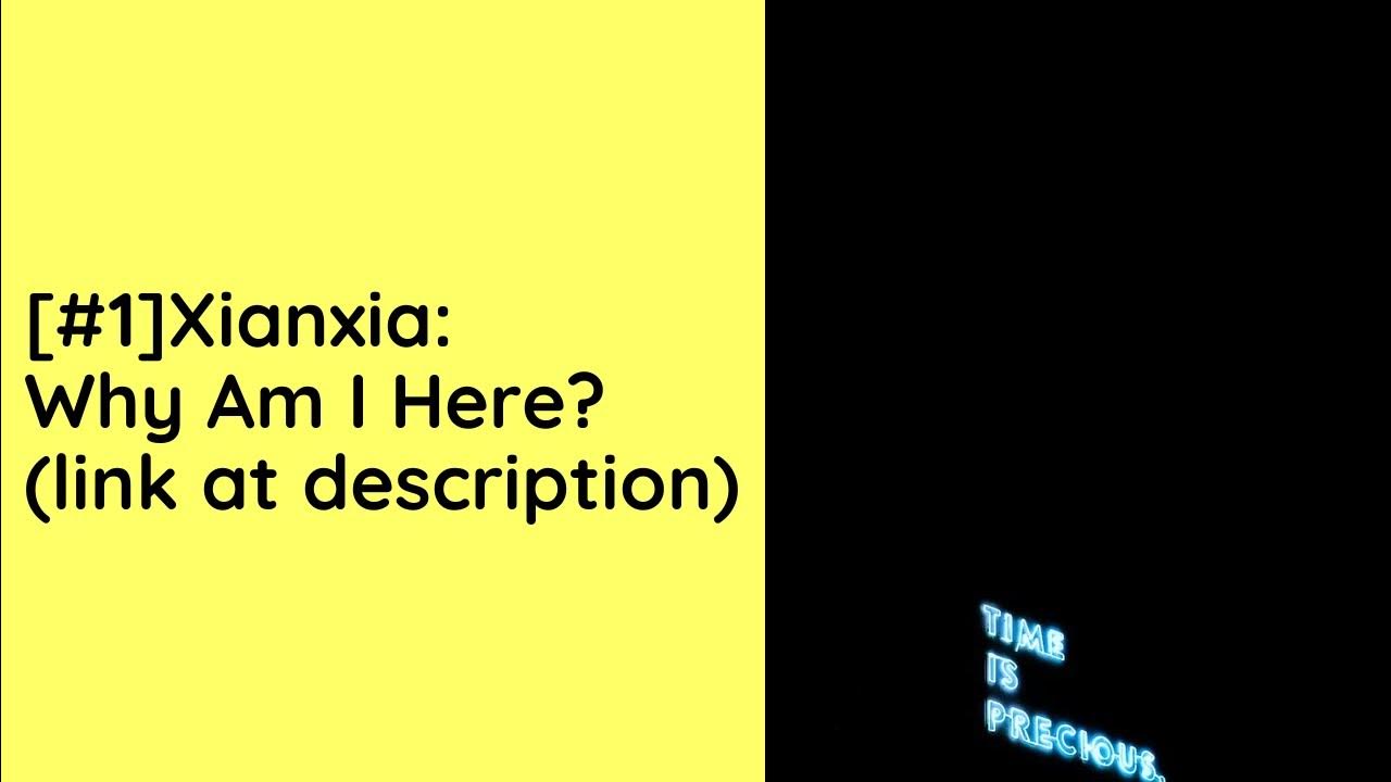 Xianxia Why Am I Here Audio Novel Full Youtube