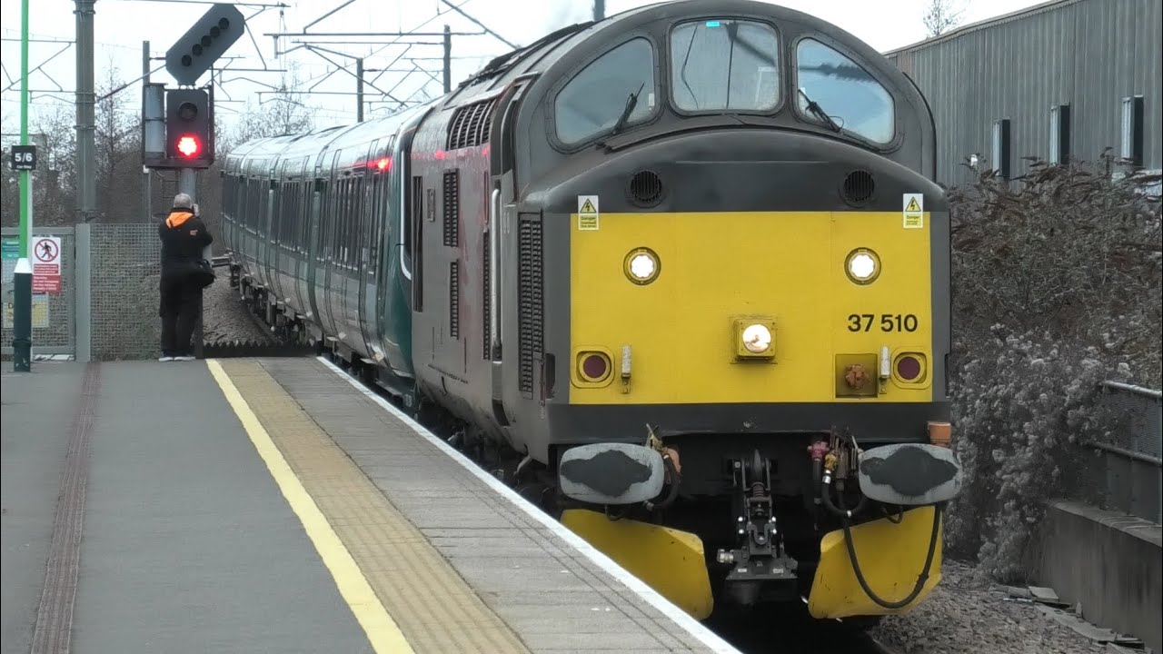 Train Drag Movements On Uk Railways Network Great Sound 37s 47s Part 1 ...