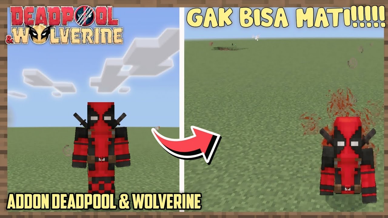 ADDON X-MEN!!!!!! DEADPOOL || MINECRAFT V1.21+!!!! - YouTube