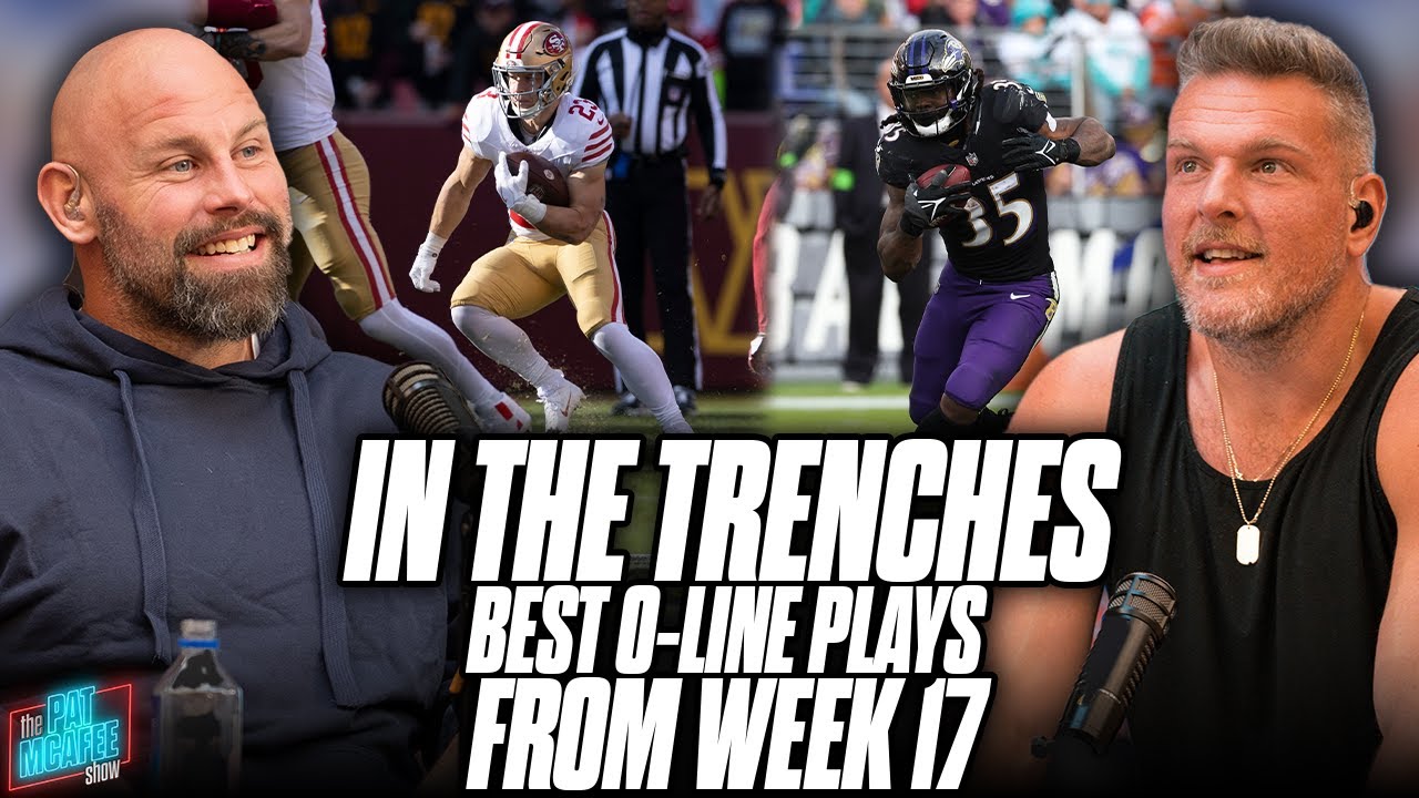 The BEST Offensive Line Plays & Biggest Hits From NFL's Week 17 Games ...