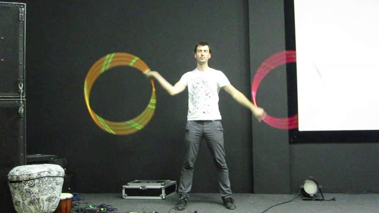 Funland Tricks presents: Double hoop tricks - YouTube