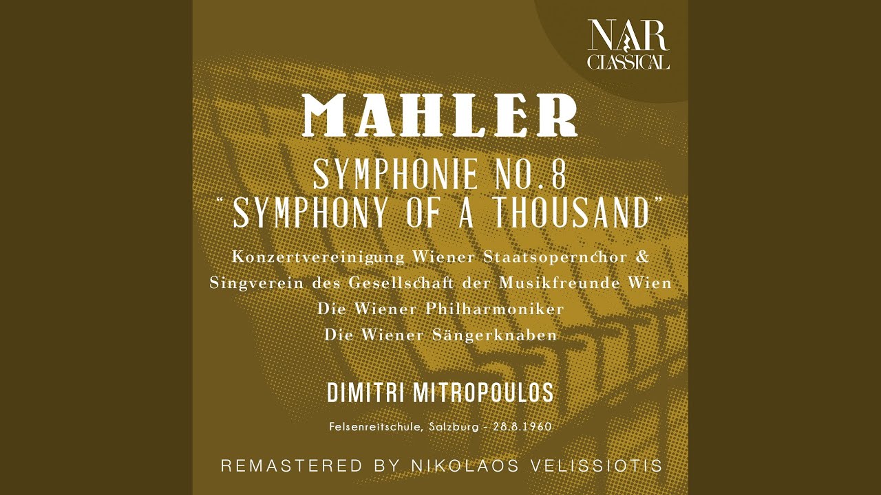 Symphony No. 8, E-Flat Major, IGM 14: I. Vieni, Creator Spiritus - YouTube