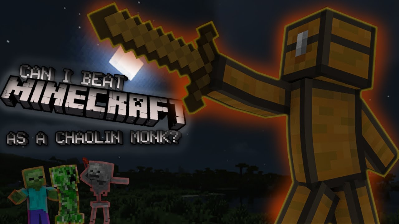 Beating Minecraft as a Shaolin Monk - YouTube