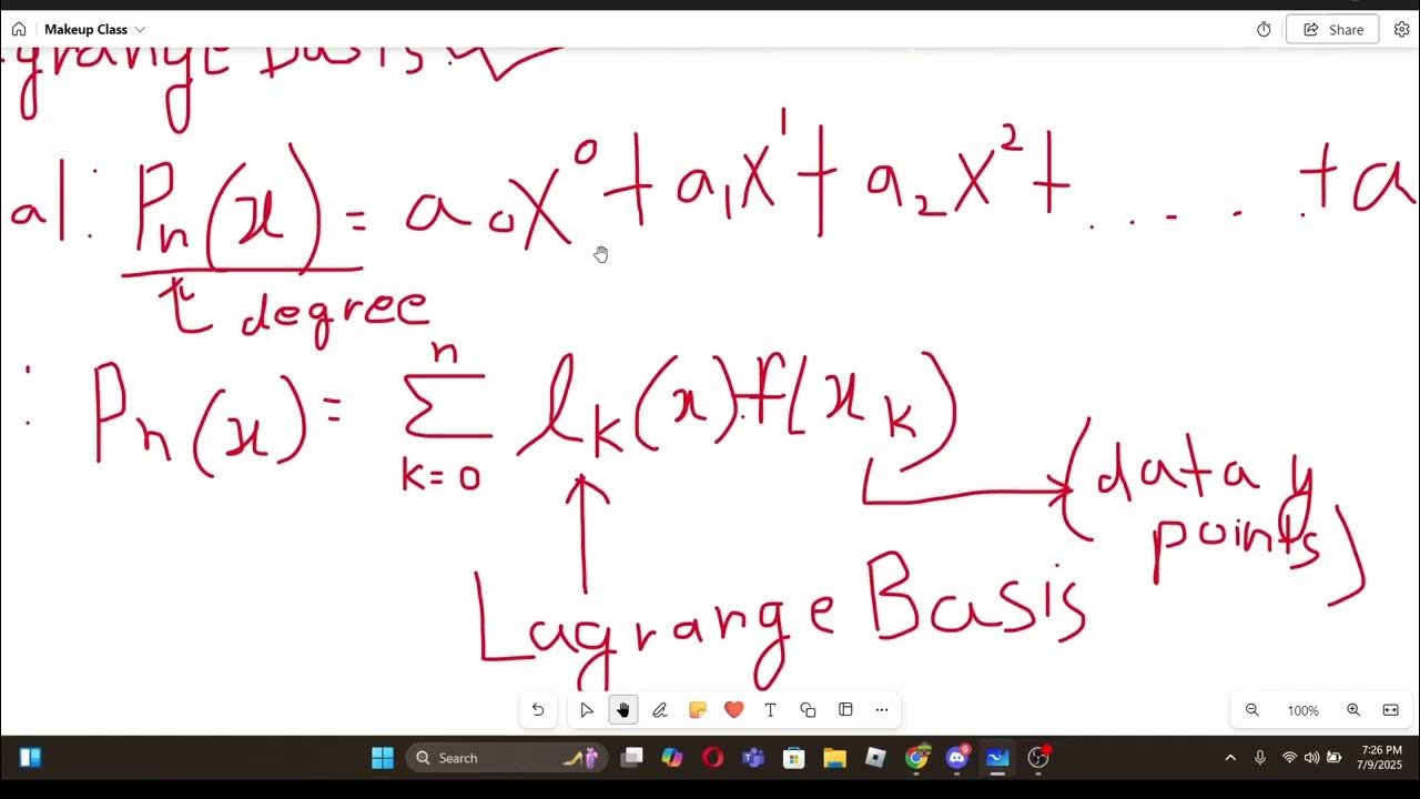 Lagrange Interpolation Method - YouTube