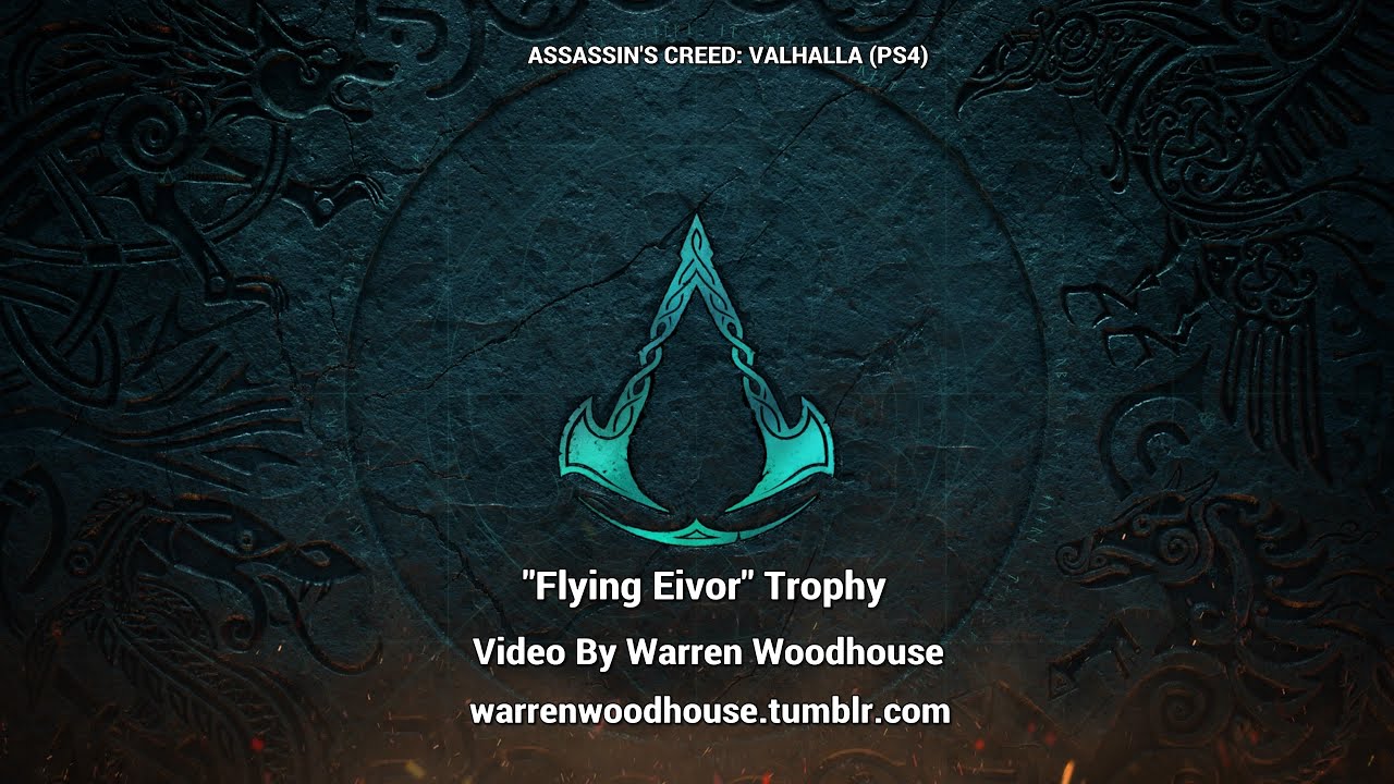 ASSASSIN'S CREED: VALHALLA (PS4) - "Flying Eivor" Trophy - YouTube