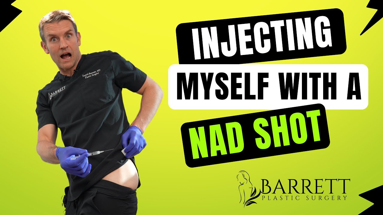 Injection Myself With A NAD Shot: A Natrium Dihydrogen Oxide - YouTube