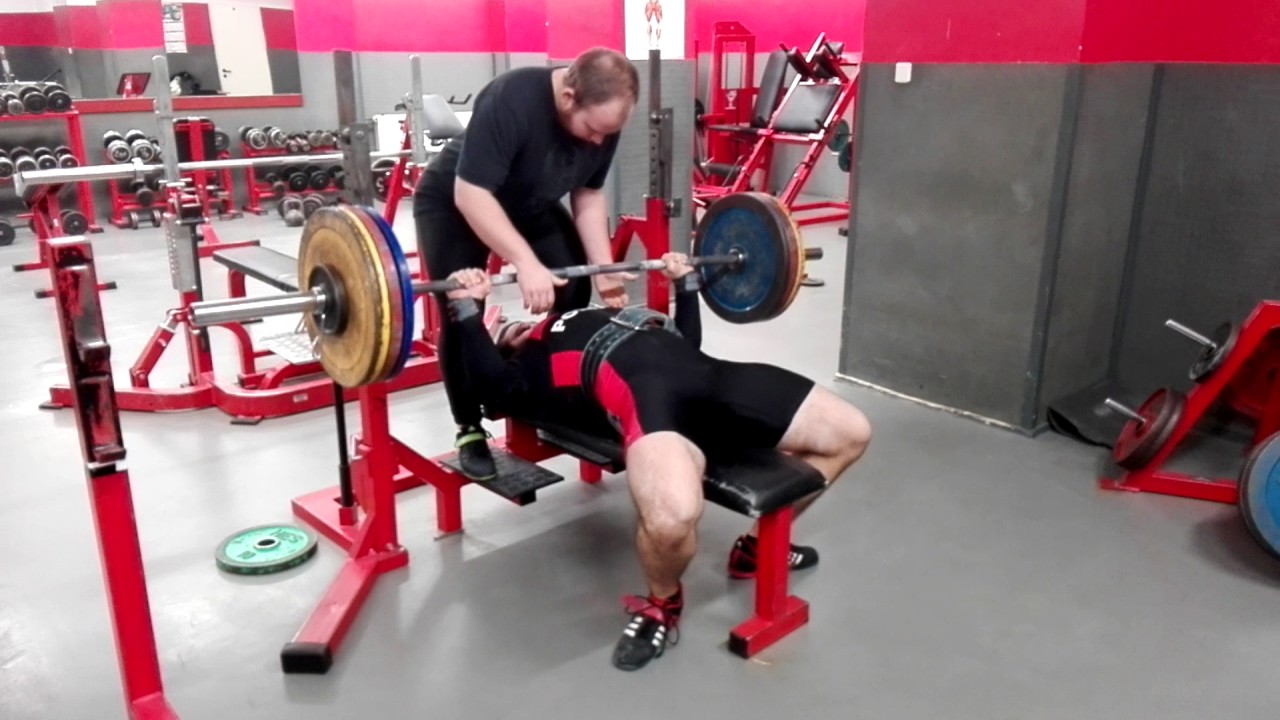 Bench Press 175 kg x1 Markov - YouTube