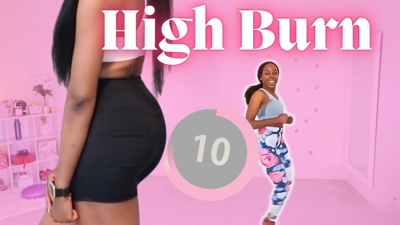 10 Min Butt & Thigh Burn | Intense, High Burn - YouTube