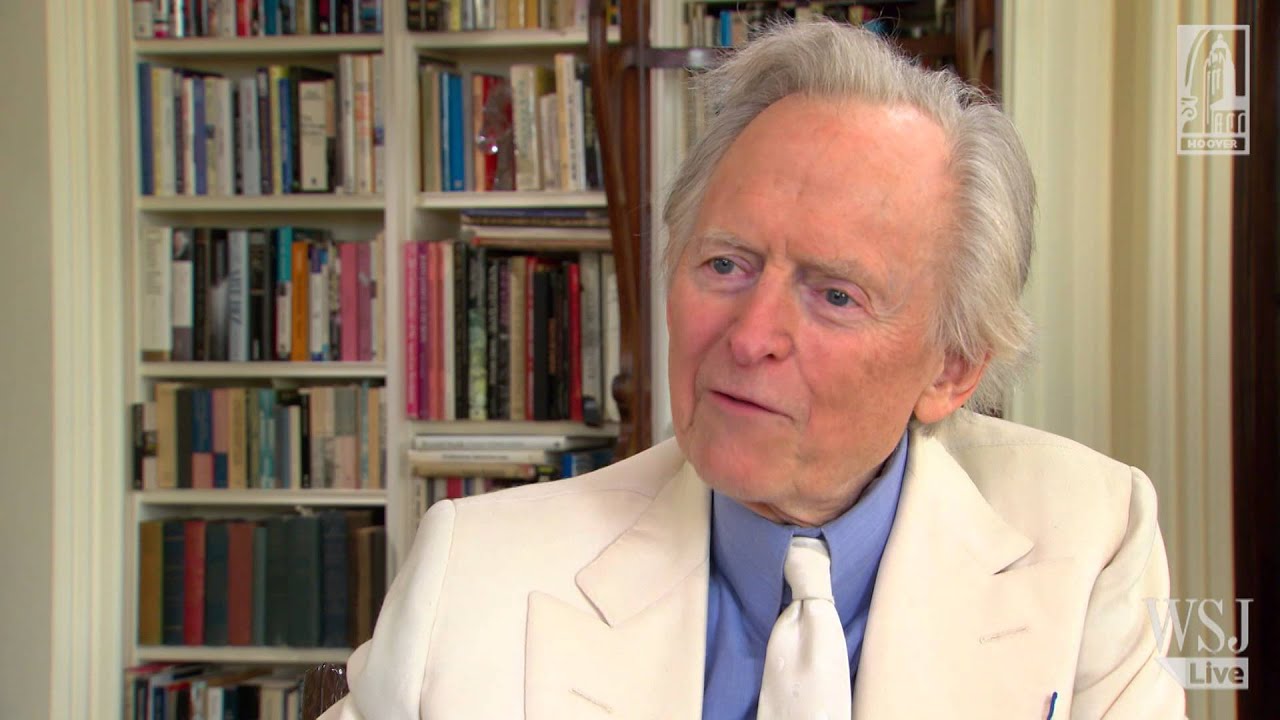 Author Tom Wolfe discusses his latest novel, Back to Blood - YouTube