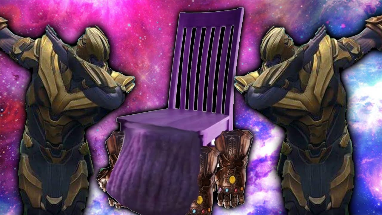 I made a Thanos chair... - YouTube