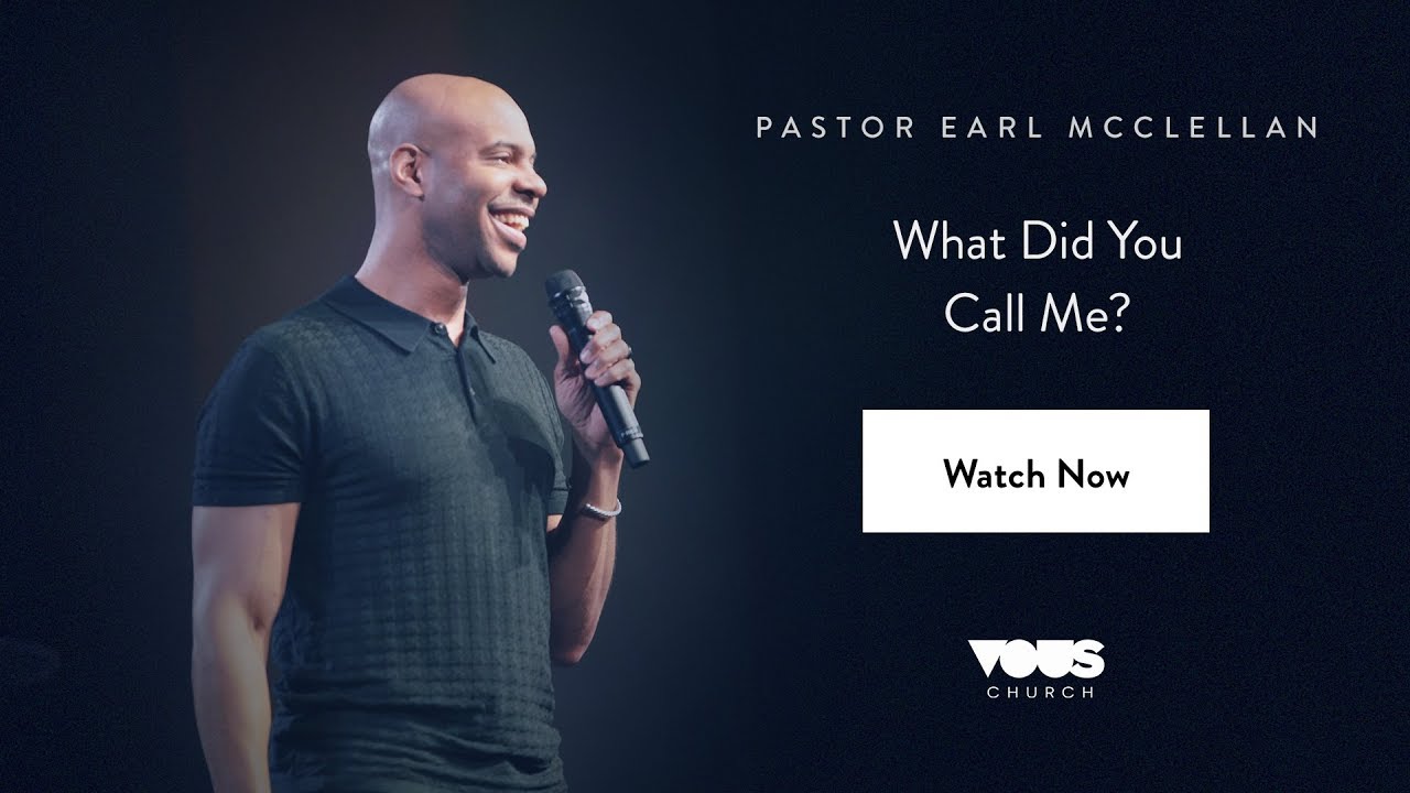 Pastor Earl McClellan - What Did You Call Me? - YouTube