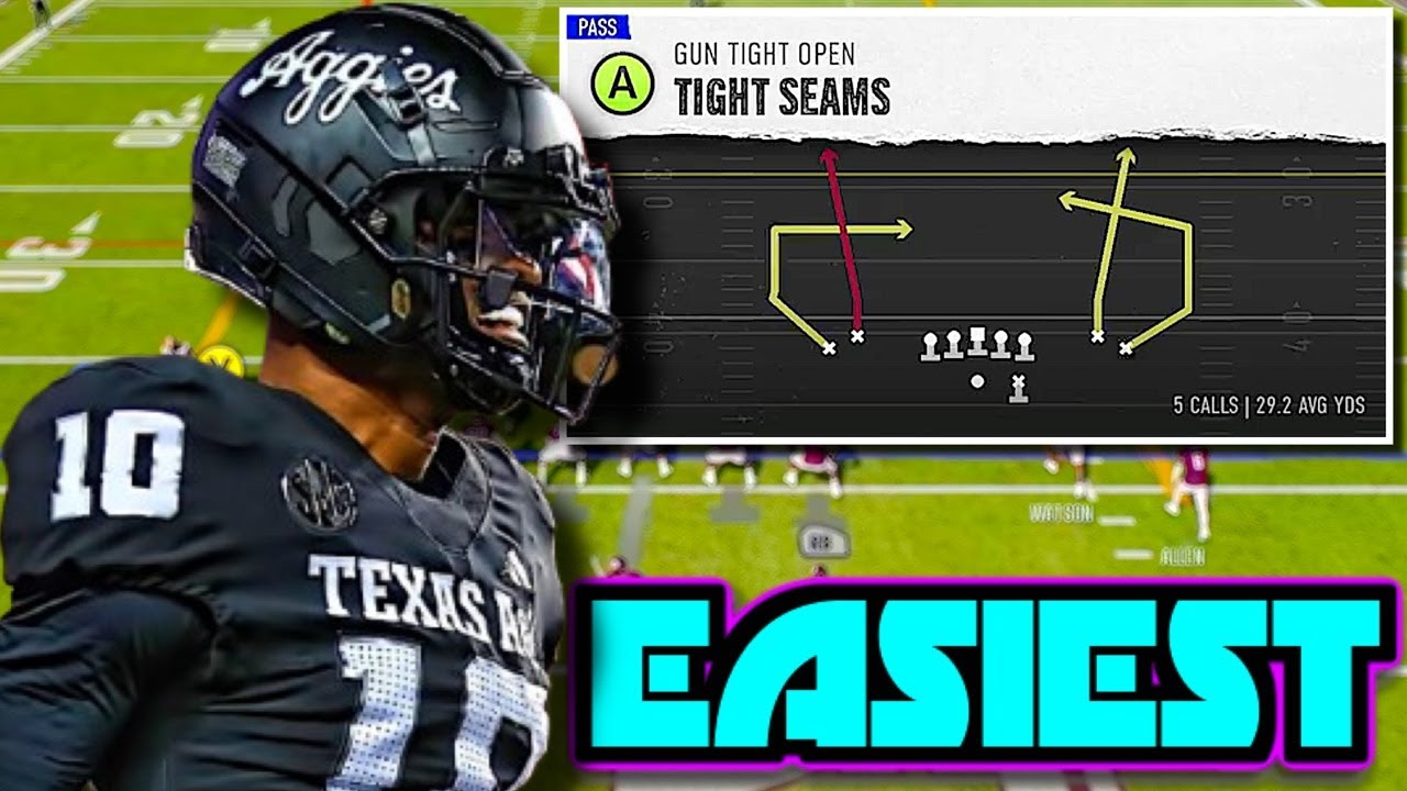 The Most HIGH POWERED Offense in College Football 25! Gun Tight Open ...