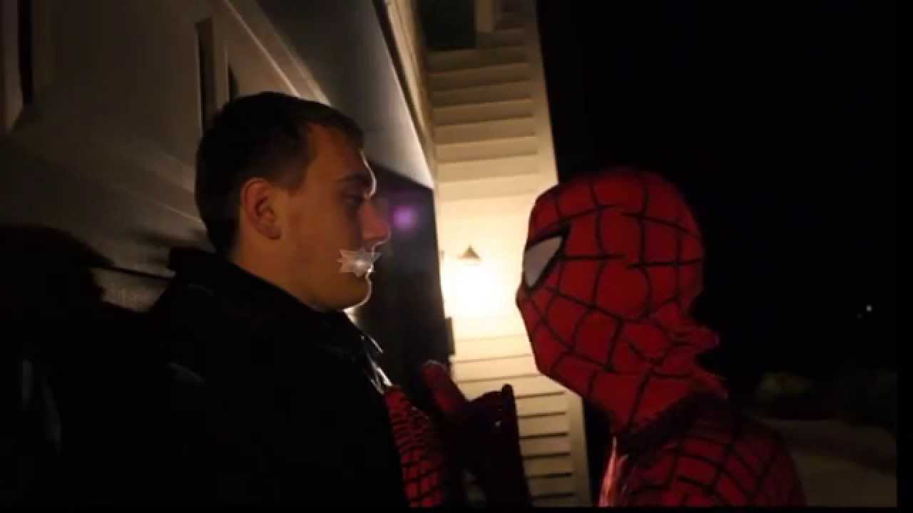 SpiderMan Vs. Car Thief Scene: Remake - YouTube