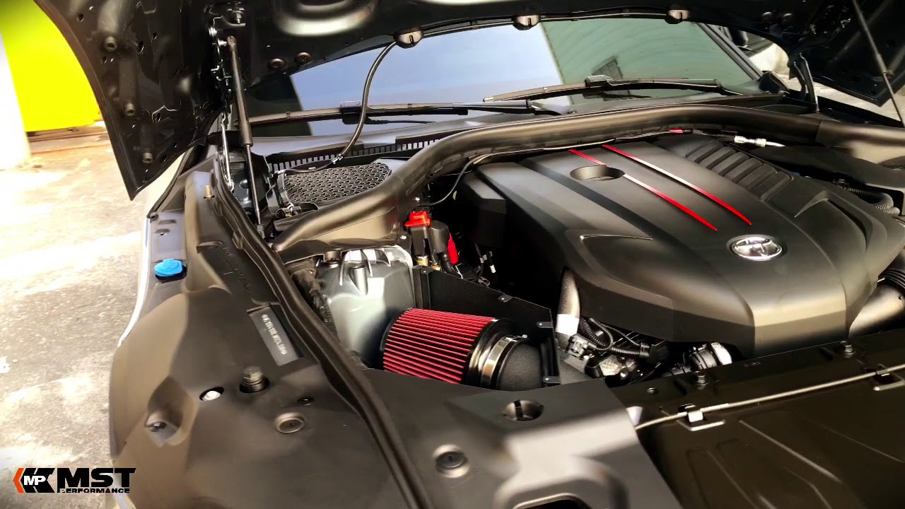 MST Toyota Supra 2020 intake Sound Clips - YouTube