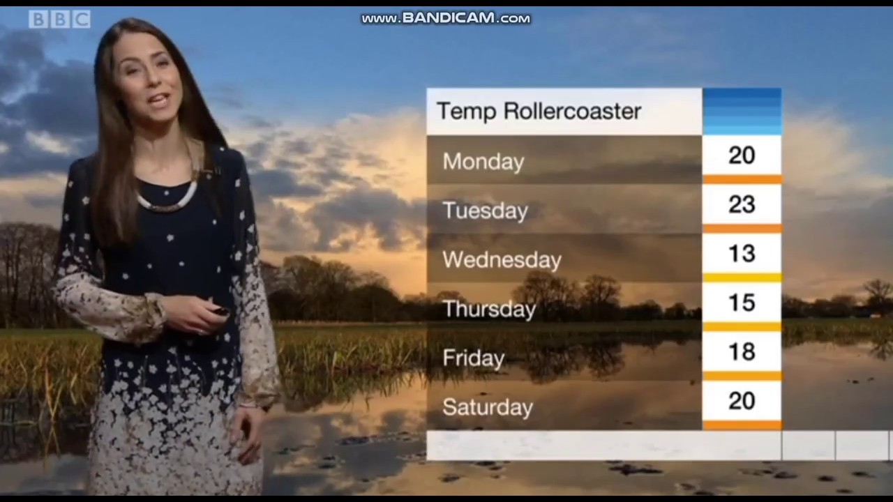 Kaye Forster - East Midlands Today weather - (15/05/2018) - HD - YouTube