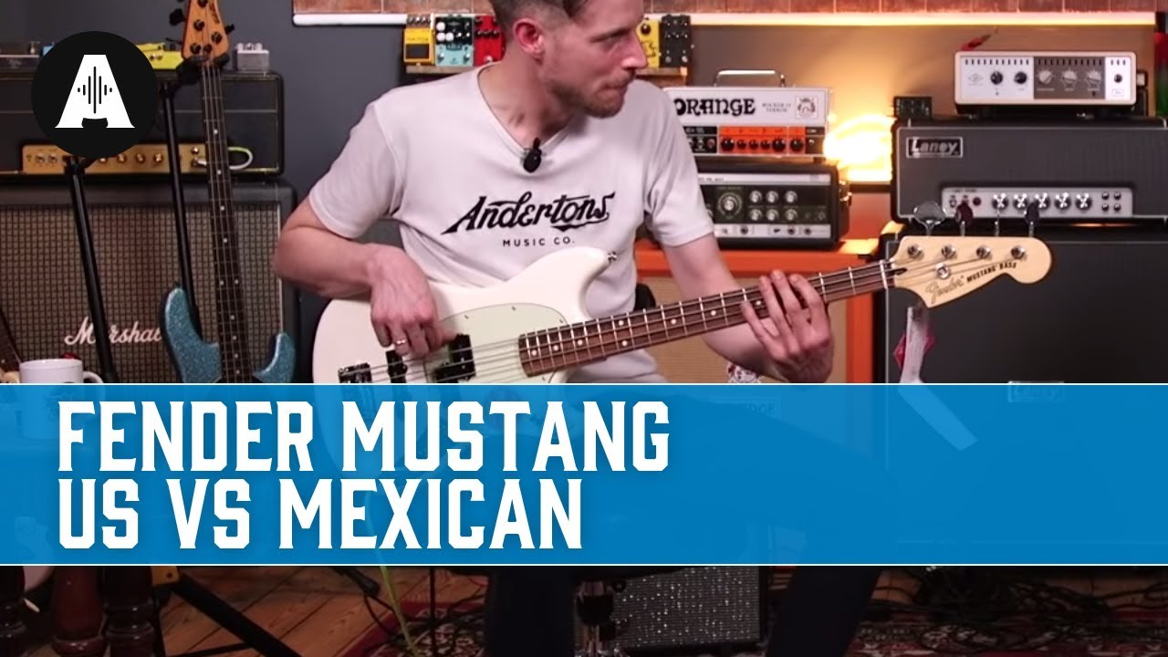 Mustang Basses - Fender US vs Mexican - Does a shorter scale length ...