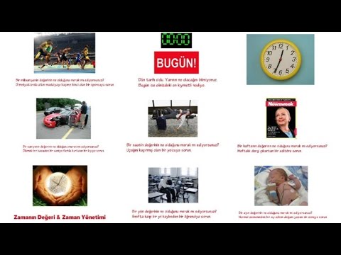 Zamanın Kıymeti - Zaman Yönetimi