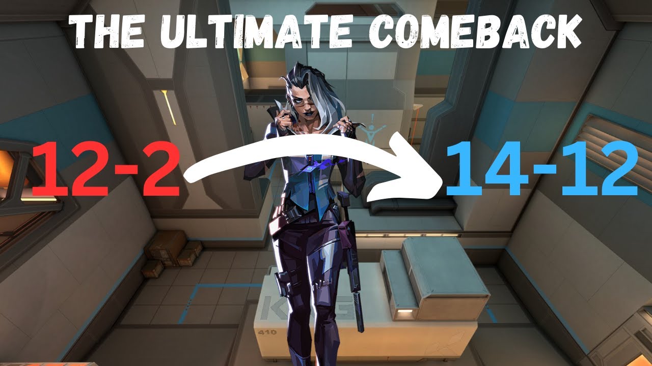 The Ultimate Comeback - From 12-2 To 14-12!! -ValoRant Ranked - YouTube