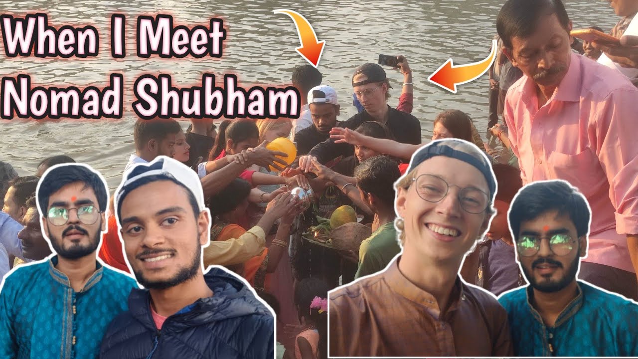 How I meet world traveller Nomad shubham |#nomadshubham |#nomadicindian|@Ankitkrishnavlogs|# ...