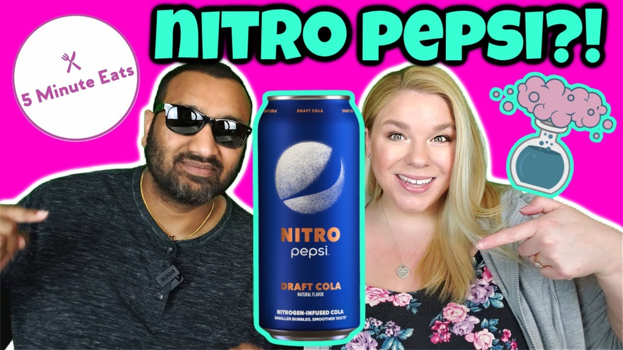 Nitro Pepsi Draft Cola Review - YouTube