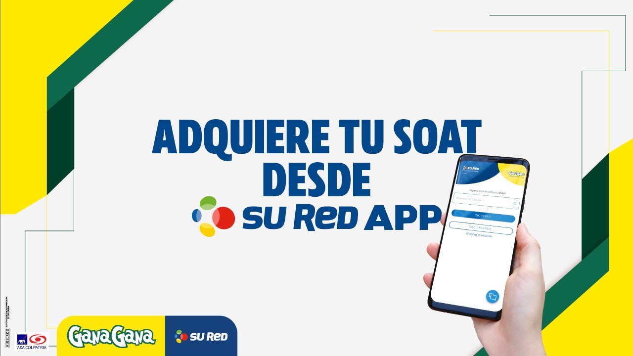 Descarga SuRed App y adquiere tu SOAT - YouTube