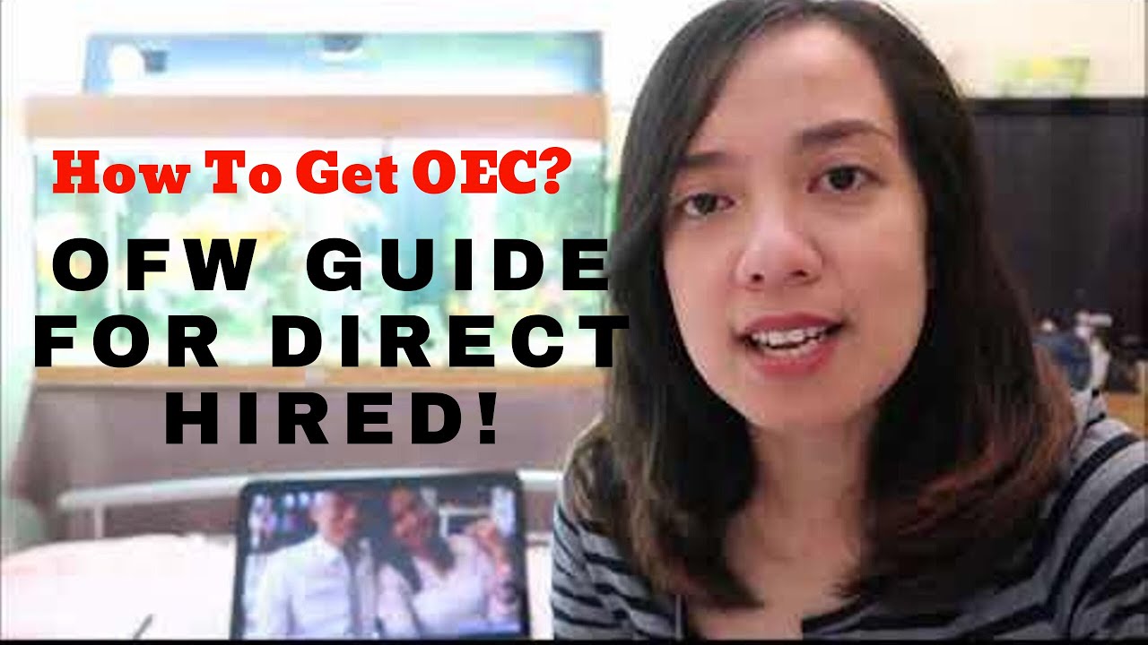 OFW UK DIRECT HIRED GUIDE ON HOW TO GET OEC - YouTube