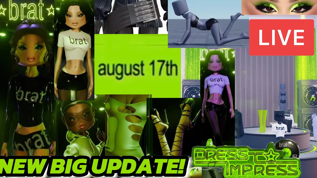 🔴NEW BIG UPDATE! , PLAY DTI WITH ME - DTI - DRESS TO IMPRESS - Roblox 🔴 ...