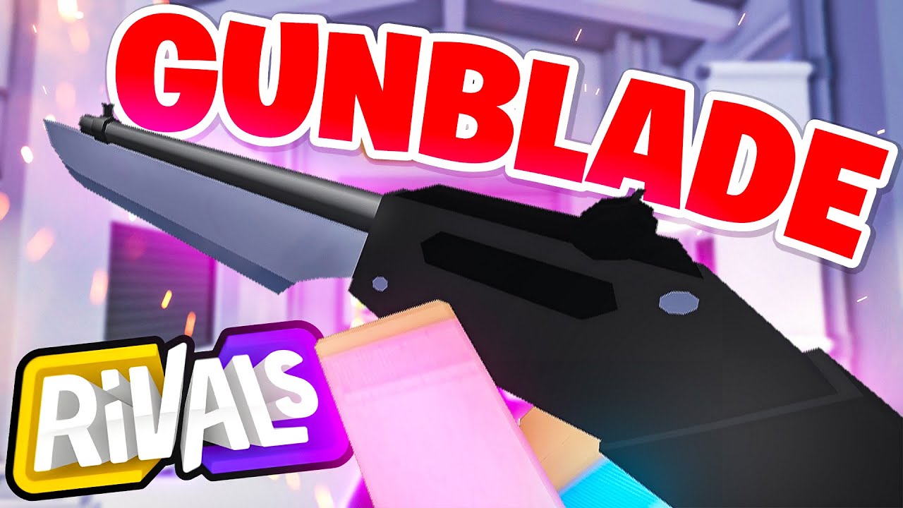 The NEW GUNBLADE Makes Kids RAGE QUIT in Roblox Rivals - YouTube