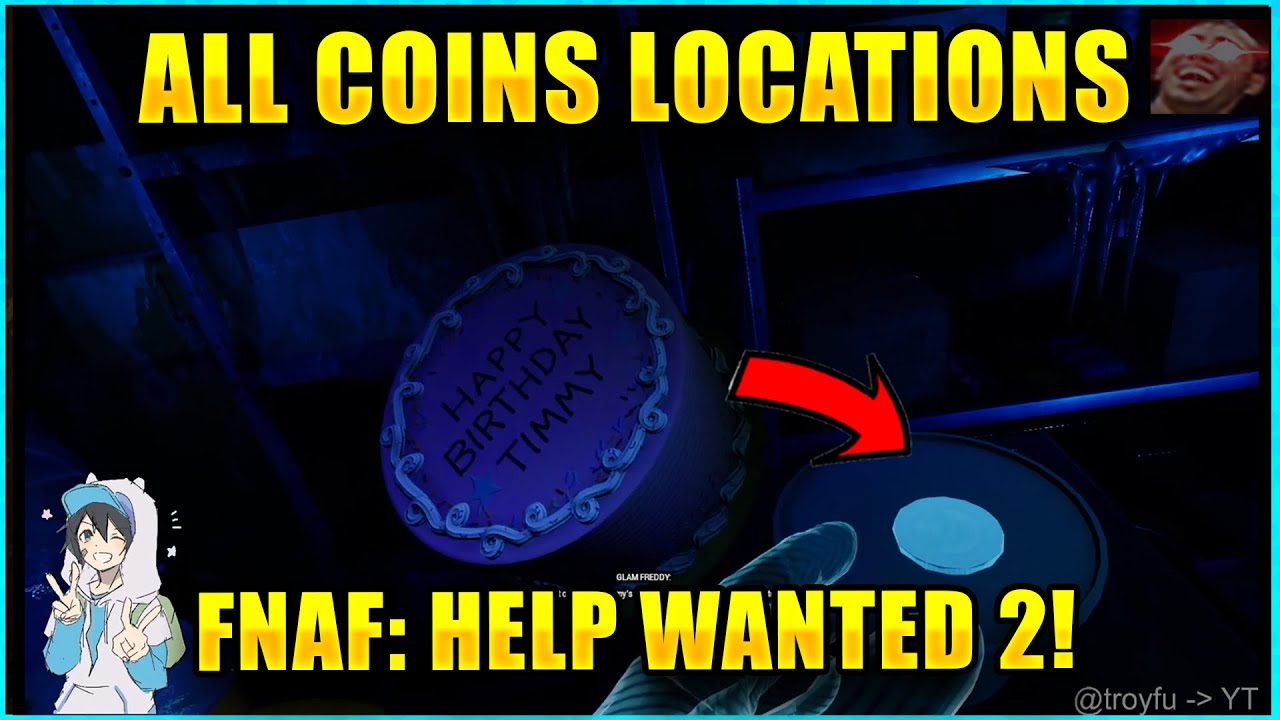 Help Wanted 2 All Coins Locations - YouTube