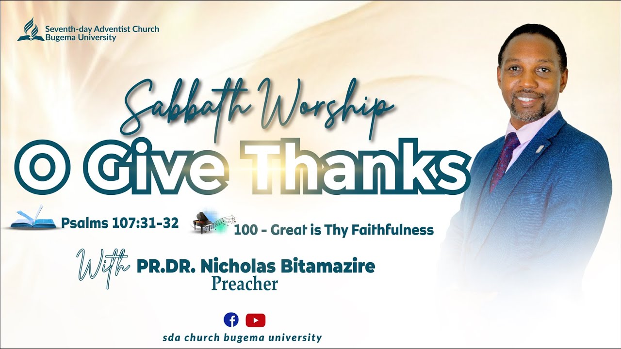 SABBATH WORSHIP IIPR.DR NICHOLAS BITAMAZIRE ||15TH MARCH 2025. - YouTube