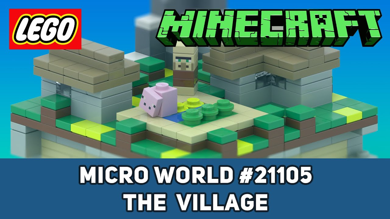 LEGO Minecraft - Micro World - The Village - 2013 - YouTube